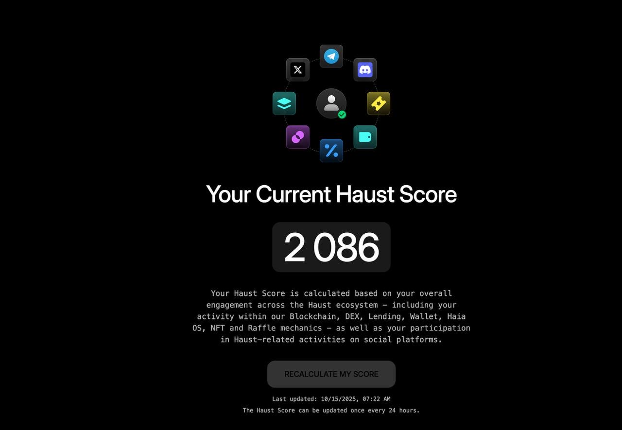 Haust Score Is Now Live 🪂 DropJet